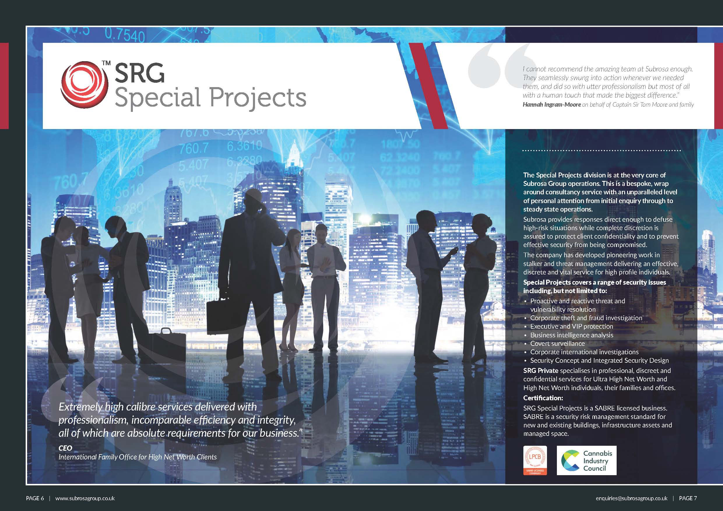 Subrosa Group - Business Intelligence, Risk Management & Specialist ...